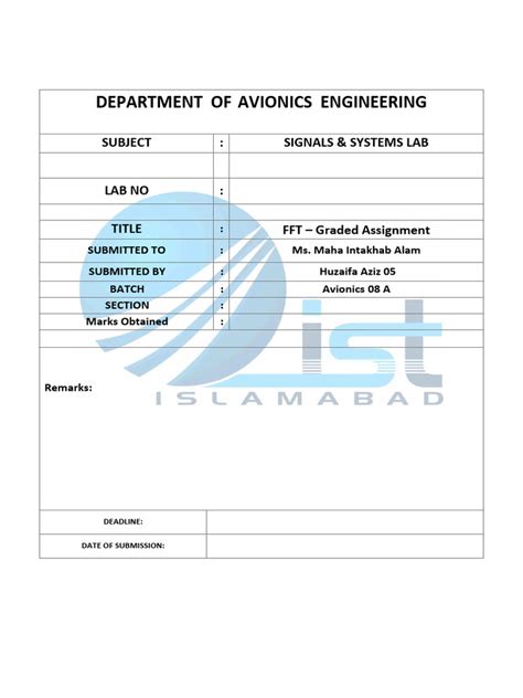 Lab14 Pdf Fast Fourier Transform Matlab