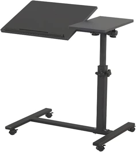 Buy Xicen Table Lap Desk For Laptop Rolling Cart Tilting Overbed