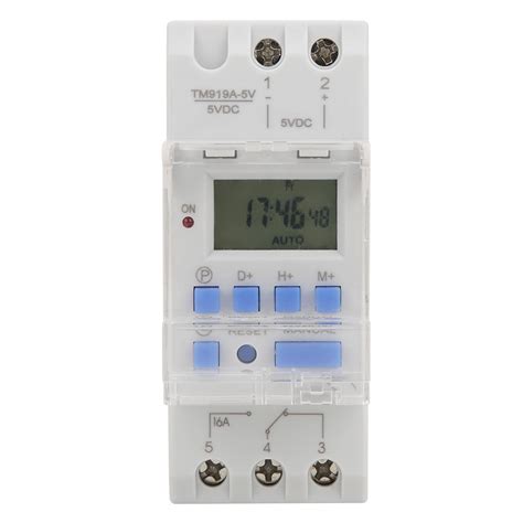 Buy Time Relay Programmable 5v Dc 16a Weekly Timer Switch Lcd On Off Control With Countdown