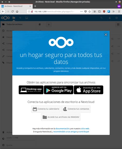 Instalar Nextcloud En Una Raspberry Pi Con MariaDB Y Lighttpd
