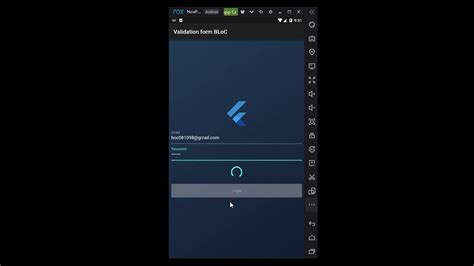 Flutter Validation Login Form Bloc Pattern Youtube