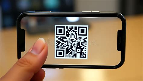 Hand Holding Phone Scanning Qr Code Mobile Technology Digital