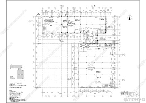 多层现代标准厂房建筑施工图工业建筑施工图下载 Id1137047452【知末网】
