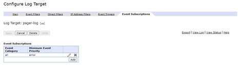 How To Configure Smtp Log Target In Datapower