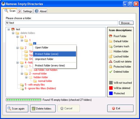 remove empty directories descargar