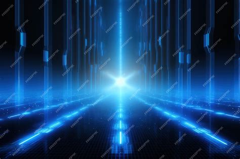 Premium Ai Image Abstract Digital Technology Background Artificial Intelligence Generative Ai