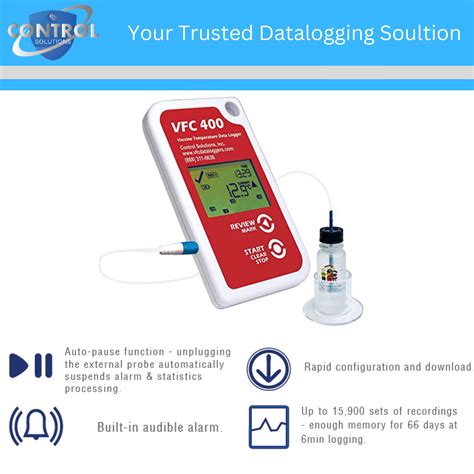 Mua Vfc 400 Vaccine Monitoring Data Logger Kit Trên Amazon Mỹ Chính Hãng 2024 Fado