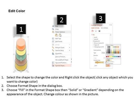 Business Diagram Five Staged Vertical Process Flow Diagram PowerPoint Template