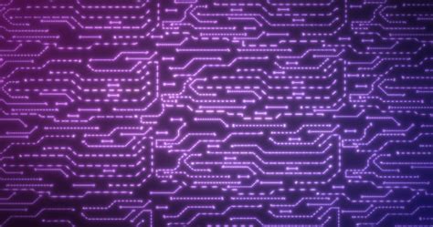 청자색 컴퓨터 회로 기판의 추상적인 배경 디지털 하이테크 미래적인 선과 점 Cpu에 대한 스톡 사진 및 기타 이미지 Cpu 가상현실 개념 Istock