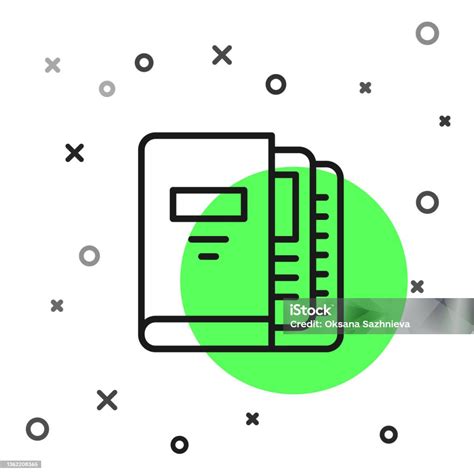 흰색 배경에서 격리된 용지 및 문서 아이콘이 있는 블랙 라인 Office 폴더입니다 사무실 바인더 아카이브 폴더 기호입니다 벡터 0명에 대한 스톡 벡터 아트 및 기타 이미지