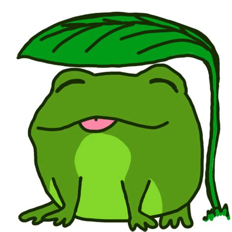 Cute Cheerful Green Frog Cartoon Character 13367151 Png