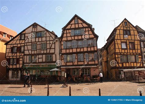 Colmar Old Town In Alsace France Editorial Image Image Of Colourful