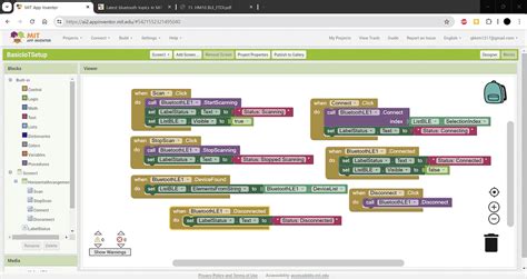 Unable To Connect Hm 10 Mit App Inventor Help Mit App Inventor Community
