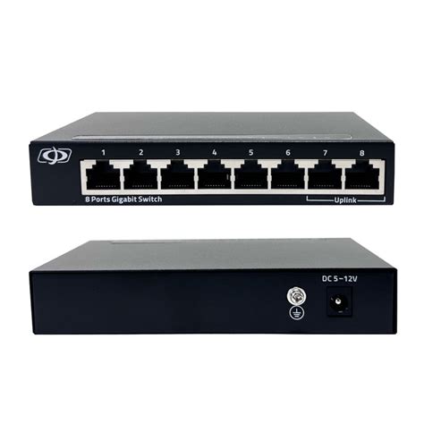 8 Port 10 100 1000mbps Gigabit Ethernet Network Switch Desktop Wall