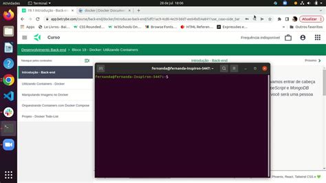 fernanda grein de moraes on linkedin docker trybe vqv backenddeveloper