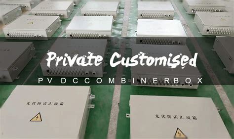 Input Output DC Solar PV Combiner Boxes