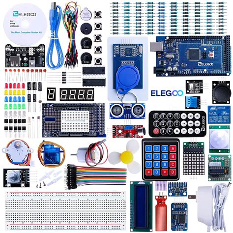 Elegoo Mega R3 Project The Most Complete Ultimate Starter Kit With Tutorial Compatible With