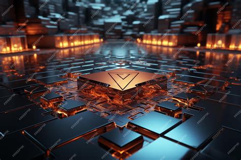 Premium Ai Image 3d Rendering Of Computer Network With Vps On Puzzle Pieces