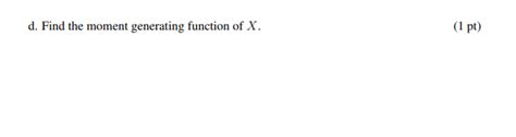 Solved Problem 1 The Distribution Function Of The Random Chegg Com