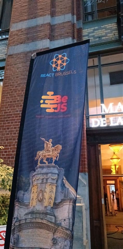 React Bricks On Linkedin Today Were At Bejs Belgian Javascript Community React Brussels Showing