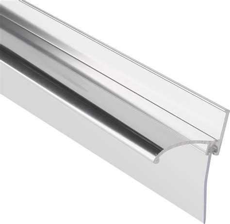 Eaorbd Shower Door Drip Rail Sweep For Chrome Framed Bottom Deflector