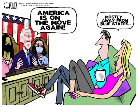 Political Cartoon U S Biden Address Spending Census The Week