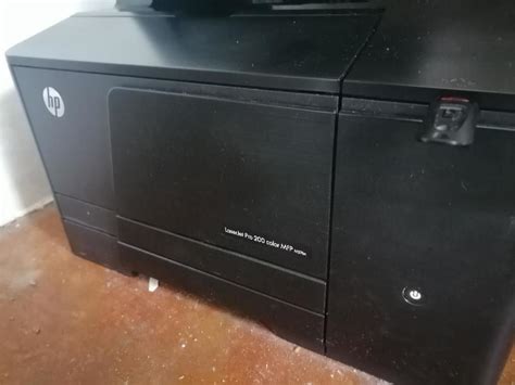 Printers Hp Lazerjet Pro Colour Multifunction Lazer Printer Was Sold For On Jun
