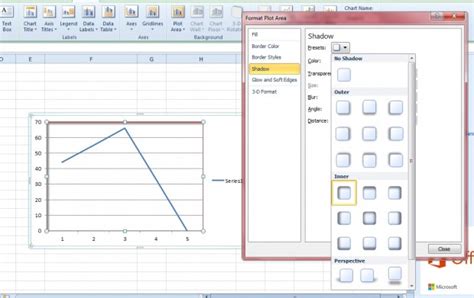 How To Format The Plot Area Of A Graph Or Chart In Excel Tip Dottech