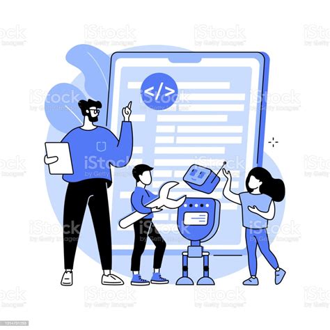 Computer Programming Camp Abstract Concept Vector Illustration Stock Illustration Download