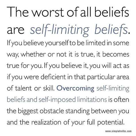 Self Limiting Belief Quotes Helainesterry