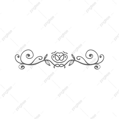 장식 벡터 일러스트 레이 션에 대 한 우아한 디자인 요소 집합 요소 경계 장식 Png 일러스트 및 벡터 에 대한 무료 다운로드 Pngtree