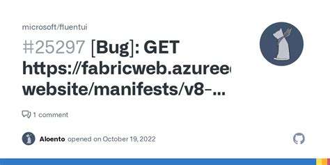 Bug Get Fabric Websitemanifestsv8 Prodjs Neterraborted