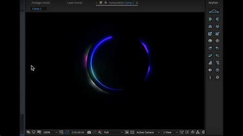 How To Make Glowing Loader Animation In After Effects Youtube