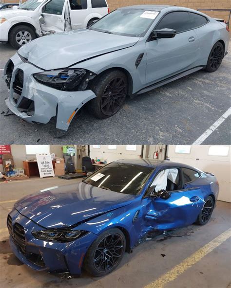 20 Recently Crashed Bmw G82 M4s For Sale On The Market