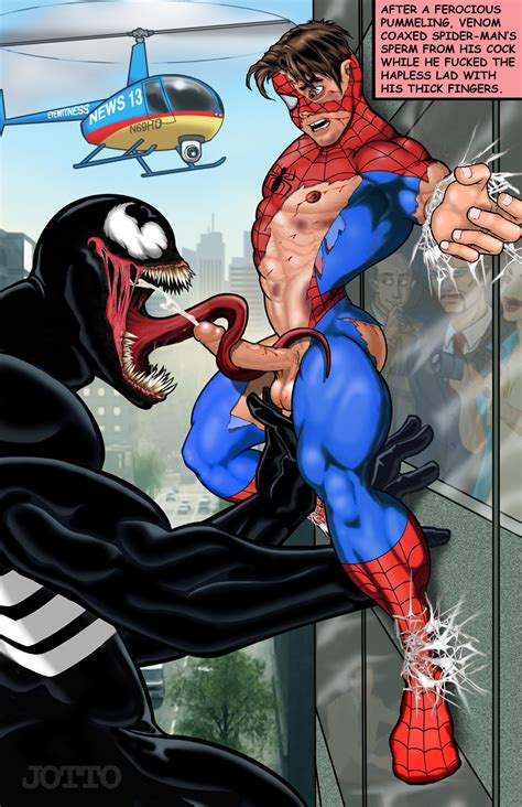 Venom Fucks Spidey Captured Heroes