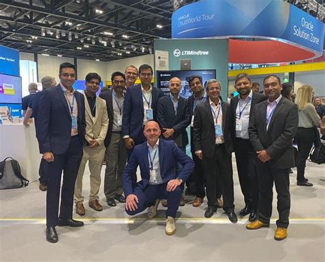 Ltimindtreexoracle Futurefastertogether Cloudworld London Ltimindtree