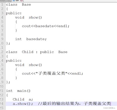 类的继承概念 Csdn博客