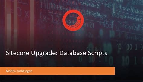 Sitecore Upgrade Database Scripts Rsitecore