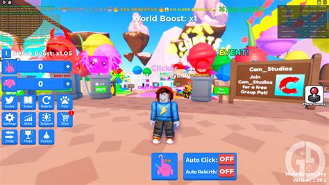 All Candy Clicking Simulator Codes To Redeem Free Clicks Boosts And More