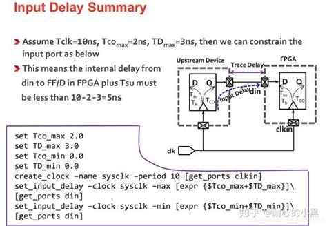 输入延时（input Delay）与输出延时（output Delay） 知乎