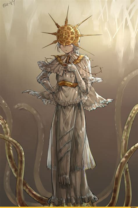 Gwyndolinds Charactersdark Soulsfandomsds Art Arte Bizarra Luna