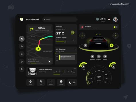 Car Assistant Dashboard By Vanshika Pandey For Nickelfox Uiux Design On Dribbble
