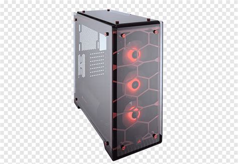 컴퓨터 케이스 및 하우징 전원 공급 장치 Microatx Corsair Crystal Midi Tower 컴퓨터 케이스 뽀뽀 기타 마더 보드 Png Pngegg