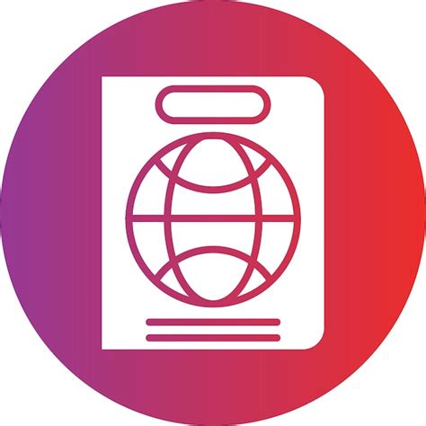 Premium Vector Vector Design Passport Icon Style Premium Vector Vector Design Passport Icon Style