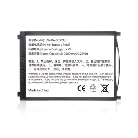 New Oem 0 Cycle Pda Battery For Cipherlab Rs30 Li Ion Ba 0092a5 Ba