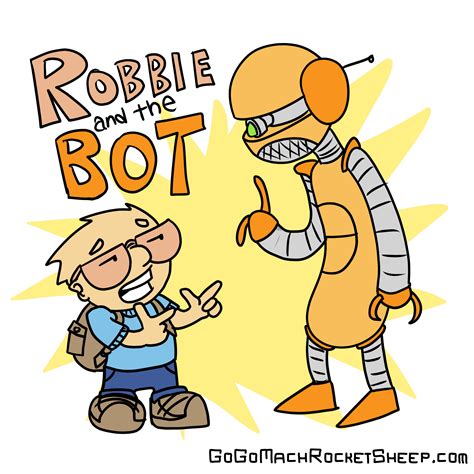 Robbie And The Bot R Comics
