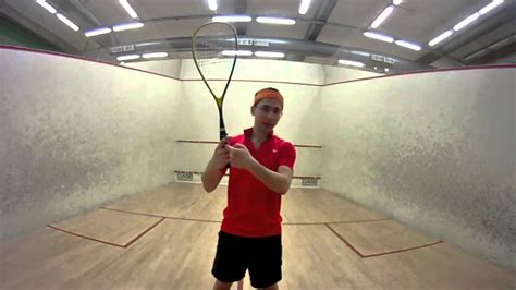 Squash Tips 1 The Grip How To Hold The Racket Youtube