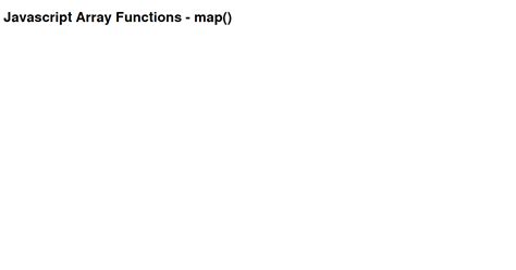 Javascript Foundations Map Codesandbox
