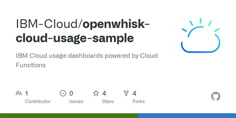 Github Ibm Cloudopenwhisk Cloud Usage Sample Ibm Cloud Usage Dashboards Powered By Cloud