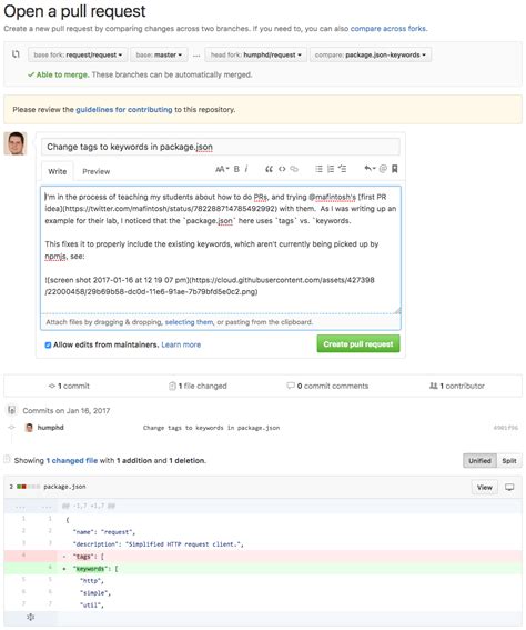 Your First Github Pr A Guided Tour